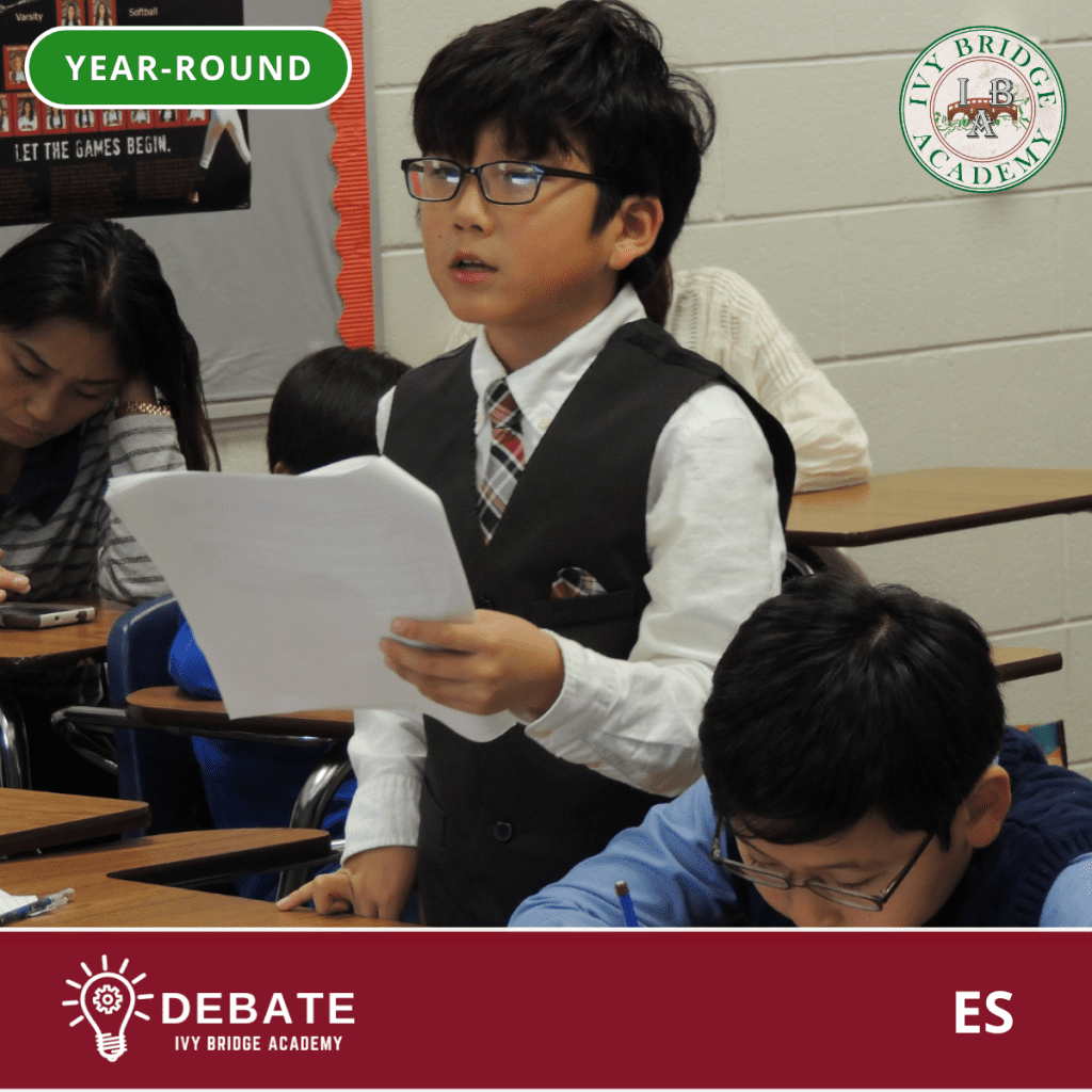 Year-Round ES Debate Team - Ivy Bridge Academy