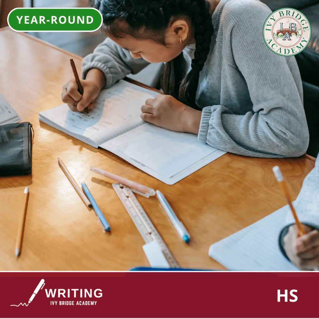 Year-Round HS Writing Tutoring - Ivy Bridge Academy
